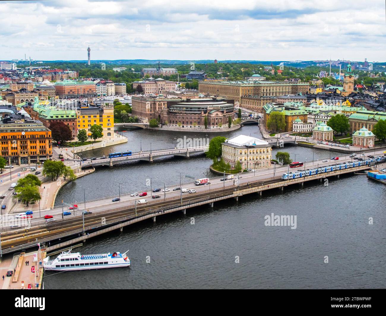 Stockholm aerial view hi-res stock photography and images - Alamy