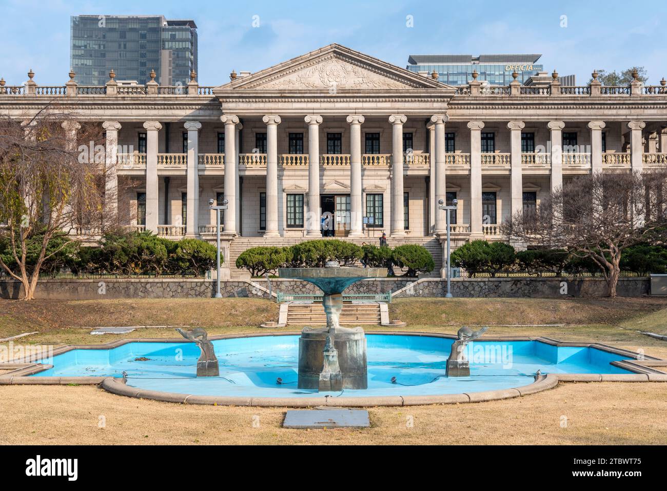 Deoksugung royal palace of Joseon dynasty in Seoul South Korea on 19 ...