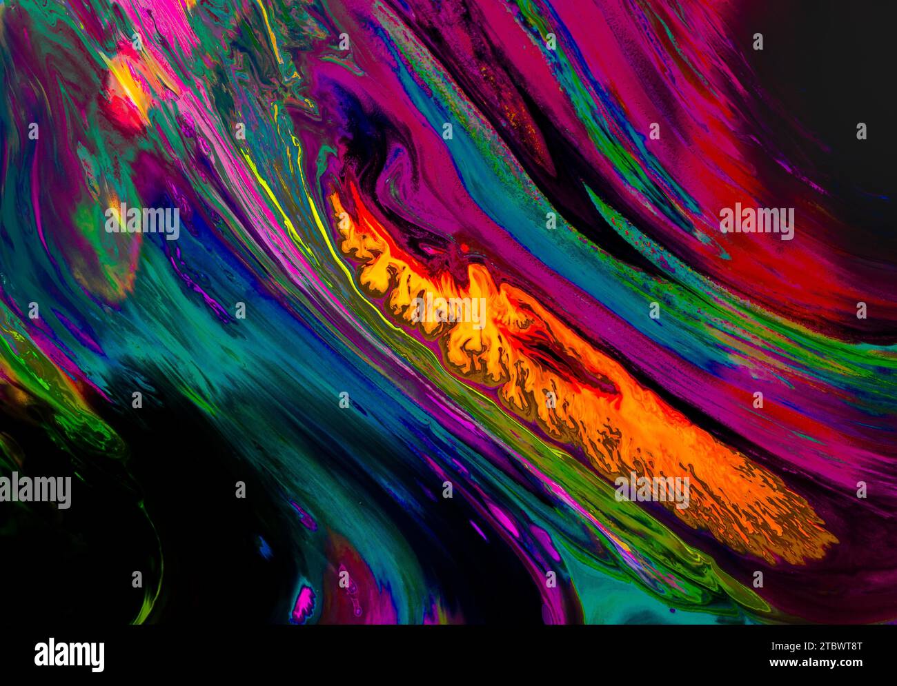 Traditional Ottoman Turkish abstract marbling art patterns as ...