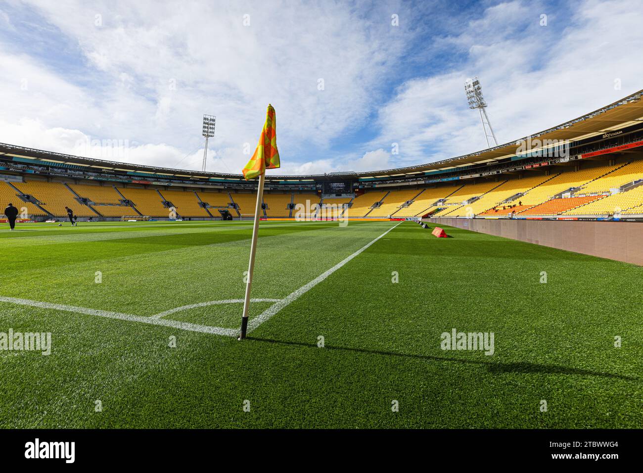 Sky stadium wellington view hi-res stock photography and images - Alamy