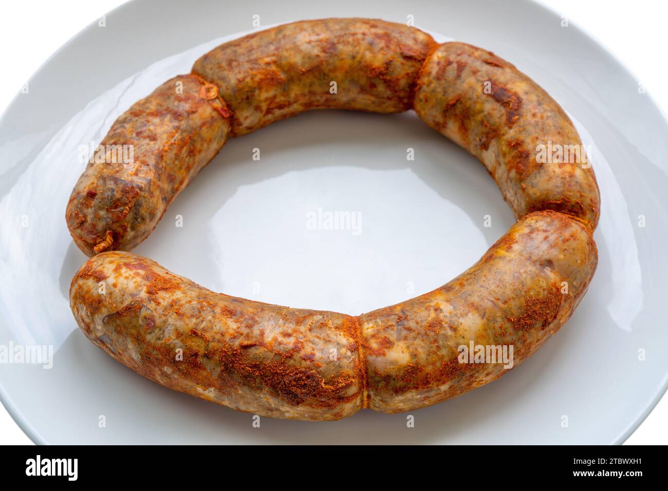 Traditional Georgian sausage Kupati, mainly produced in the Mingrelia ...