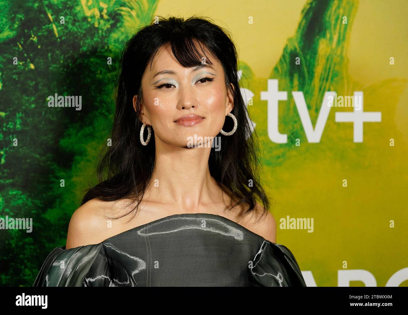 Mari Yamamoto, a cast member in "Monarch: Legacy of Monsters," poses at ...