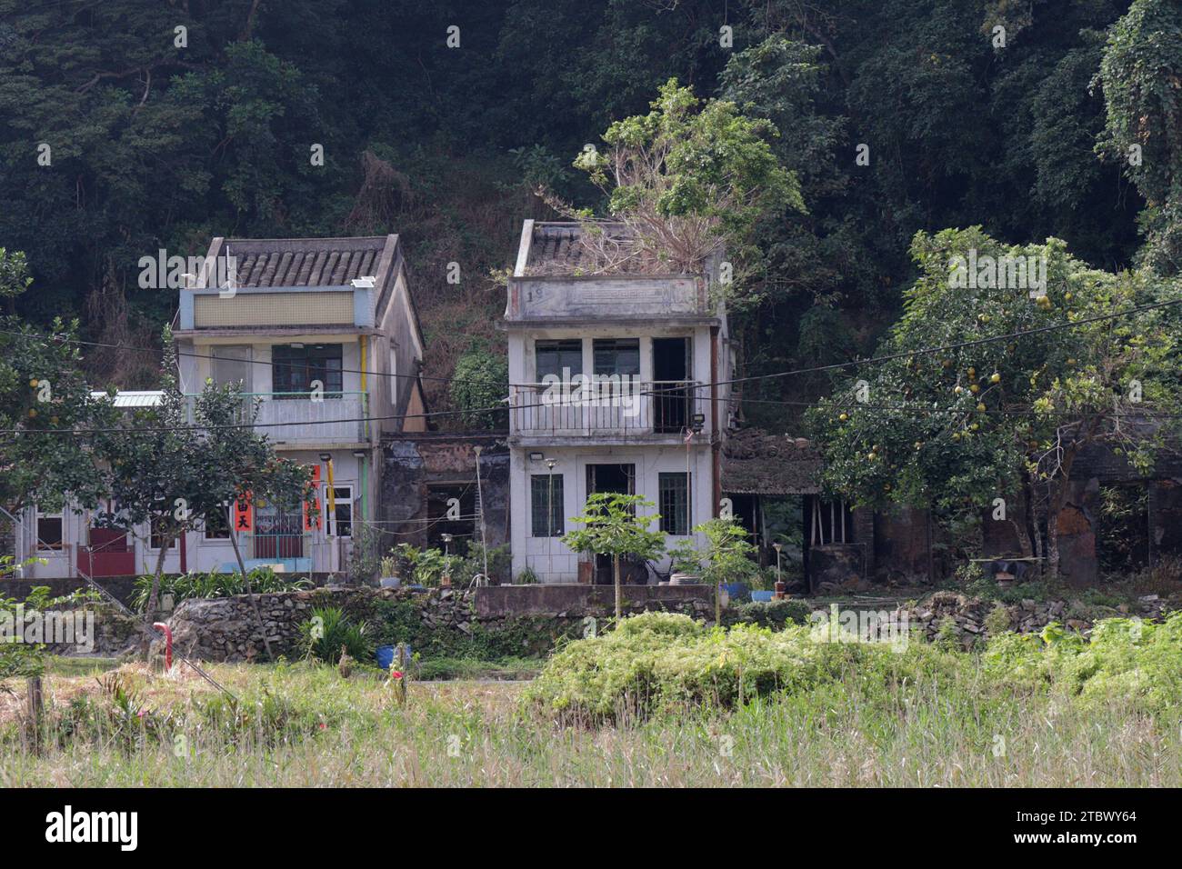 Fung Hang Village, overlooking Starling Inlet, northeast New ...