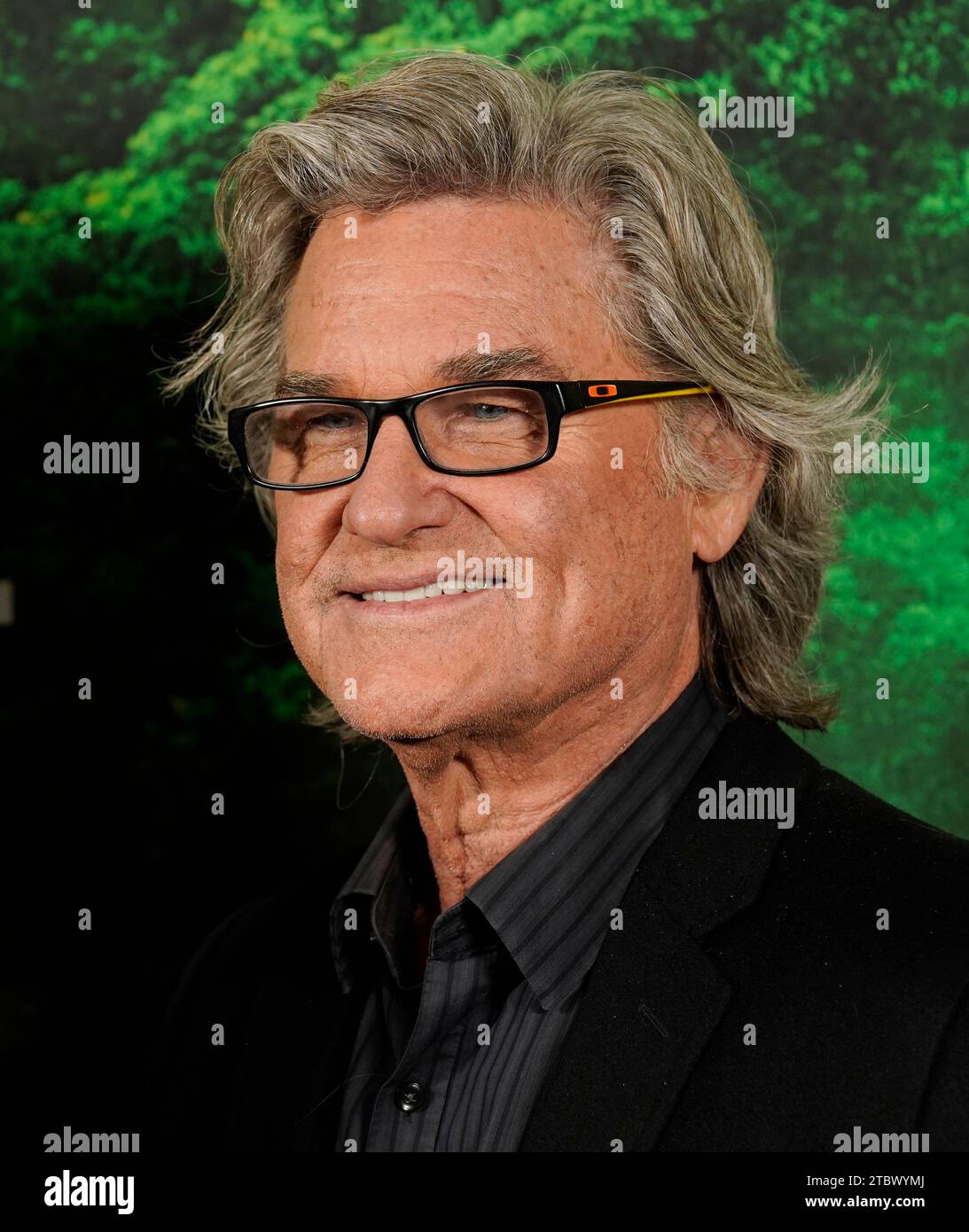 Kurt Russell poses at a photocall for the Apple TV+ streaming series ...