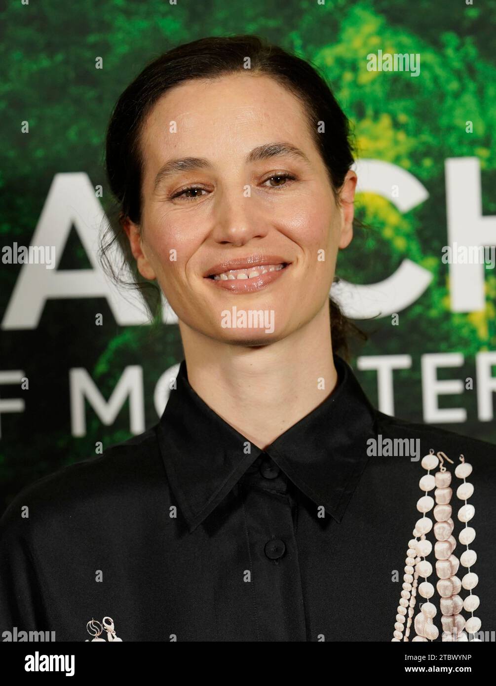 Elisa Lasowski poses at the premiere of the Apple TV+ streaming series ...