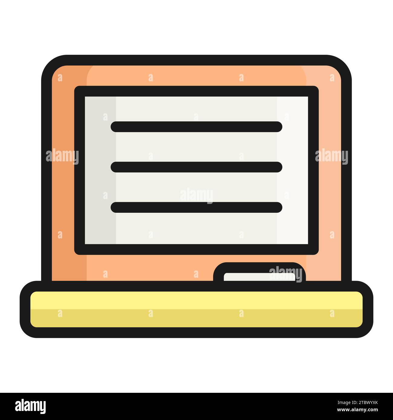 Write lesson Stock Vector Images - Alamy