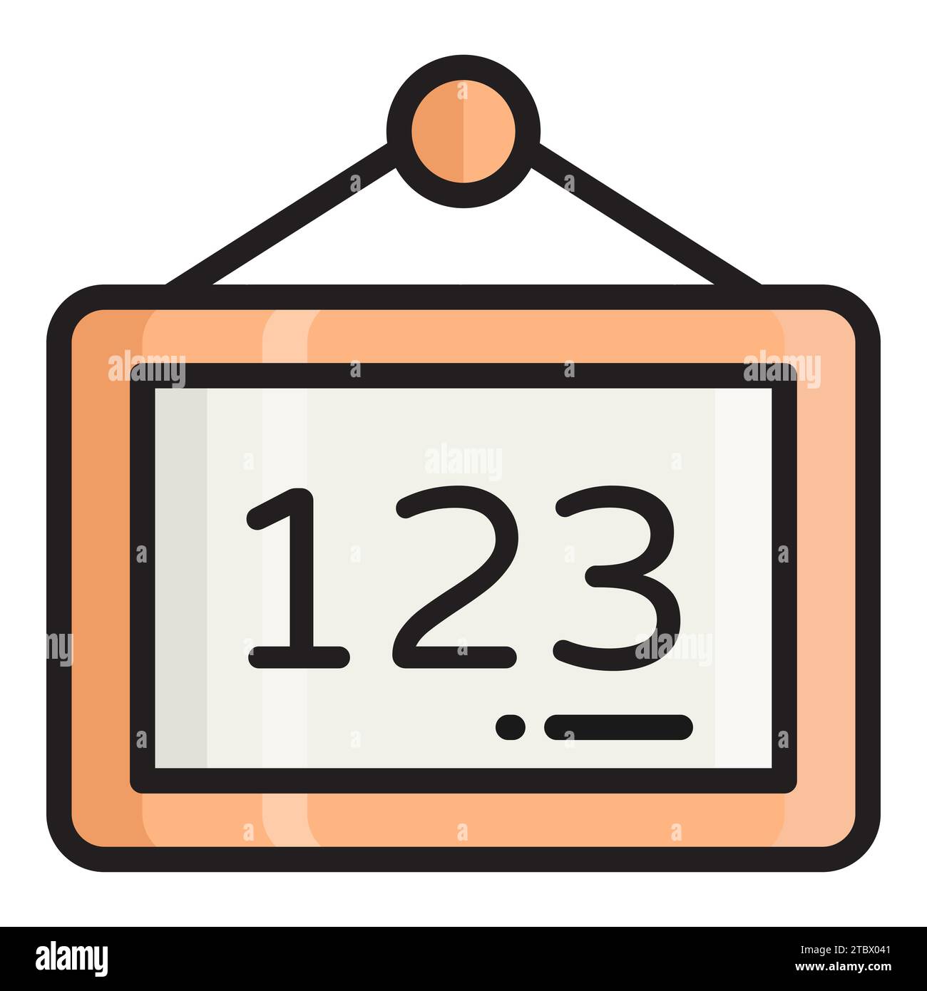 School notice board Stock Vector Images - Alamy
