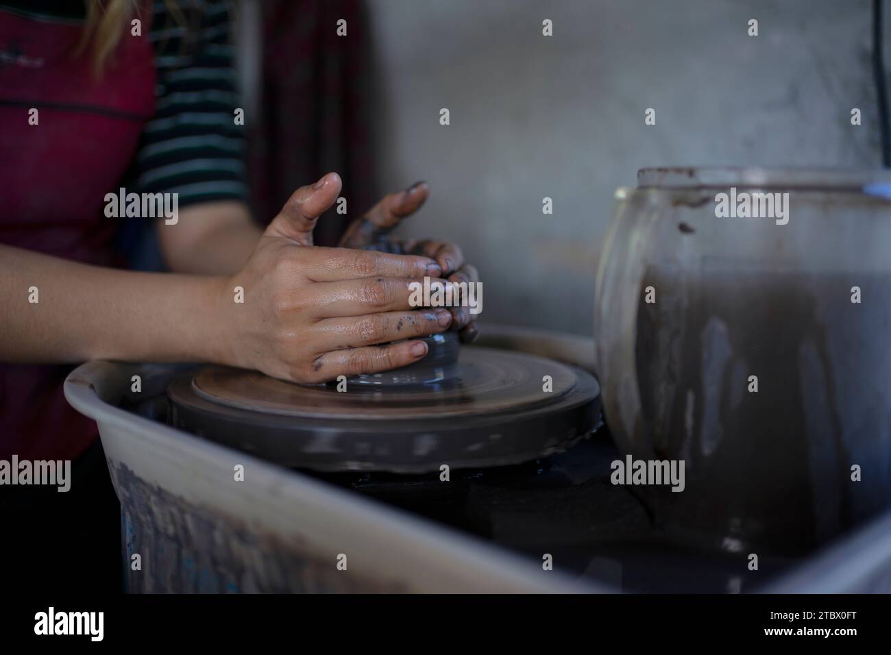 Pottery making hi-res stock photography and images - Alamy