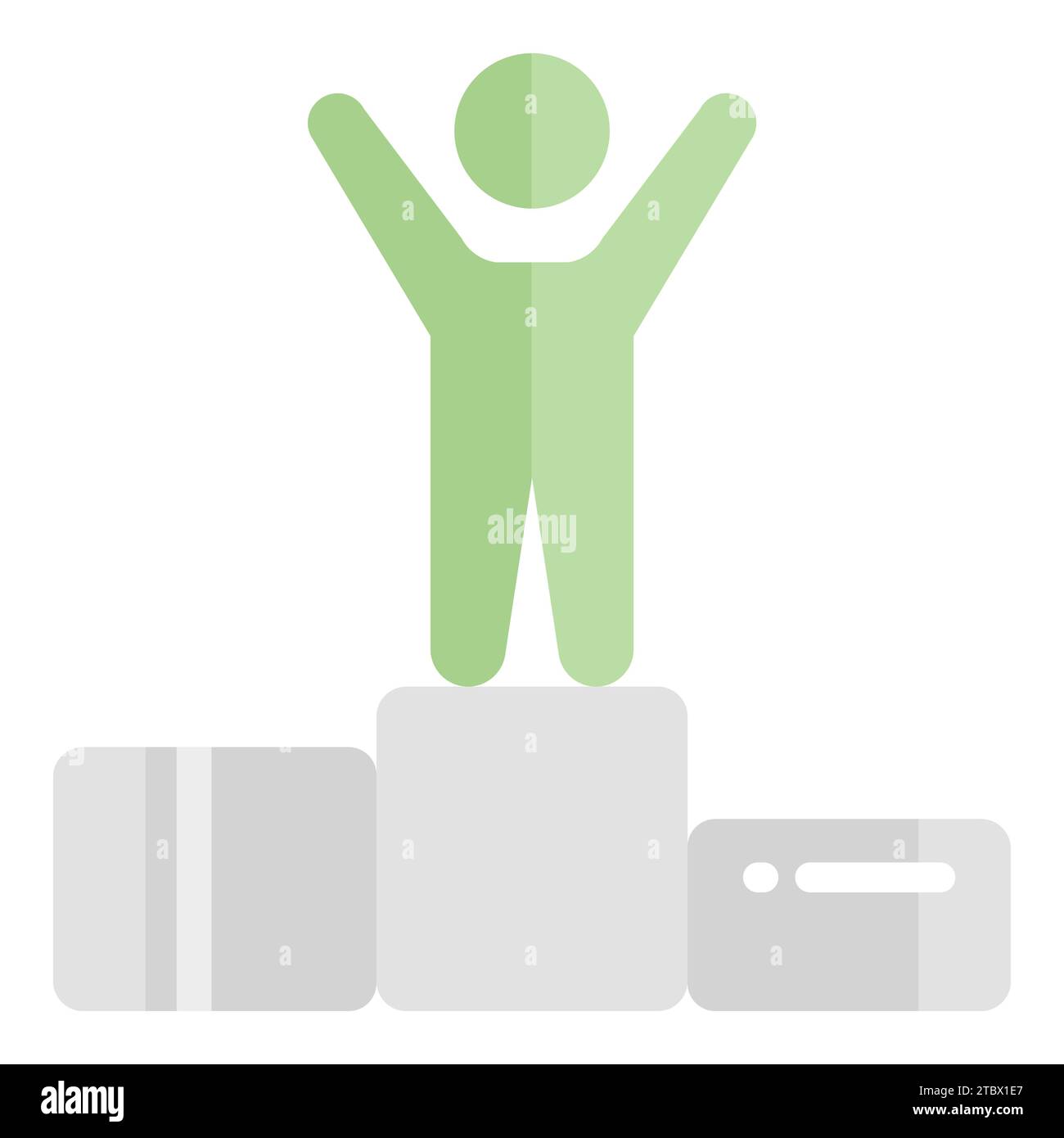 first position vector flat icon, school and education icon Stock Vector ...