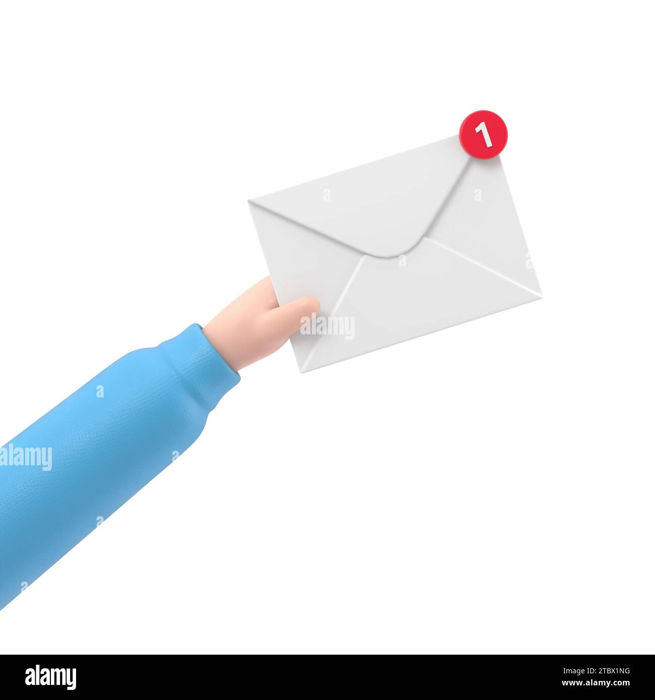 Received message concept. New,email incoming message,sms. Mail delivery ...