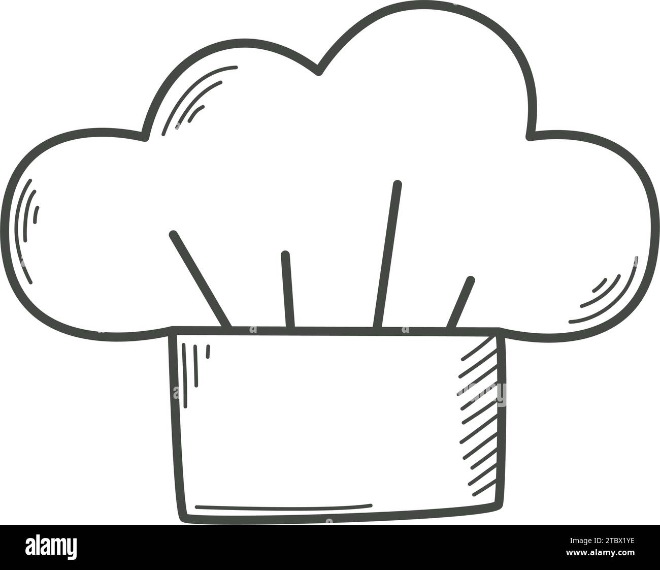 Costume design sketch hat Stock Vector Images - Alamy