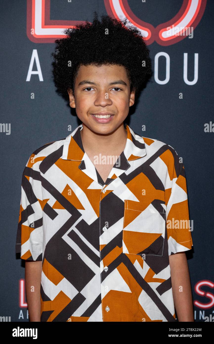 Los Angeles, USA. 08th Dec, 2023. Actor Sage Mayer attends Los Angeles ...