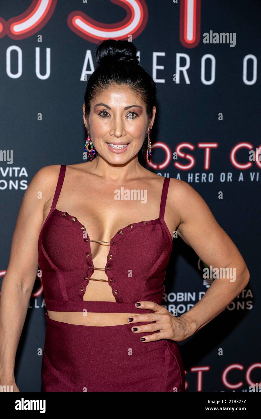 Los Angeles, USA. 08th Dec, 2023. Actress Gia Salazar attends Los Angeles cosplay movie premiere ...