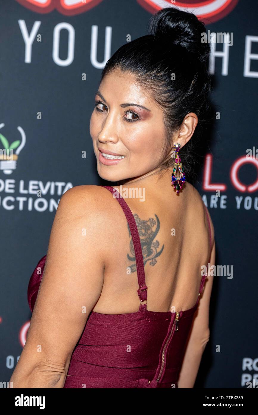 Los Angeles, USA. 08th Dec, 2023. Actress Gia Salazar attends Los Angeles cosplay movie premiere ...