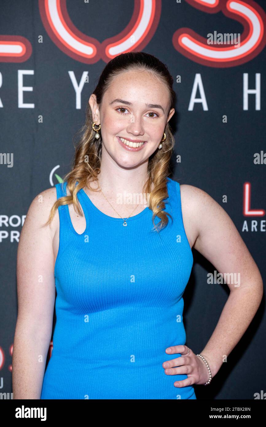 Los Angeles, USA. 08th Dec, 2023. Actress Claire Dewar attends Los ...