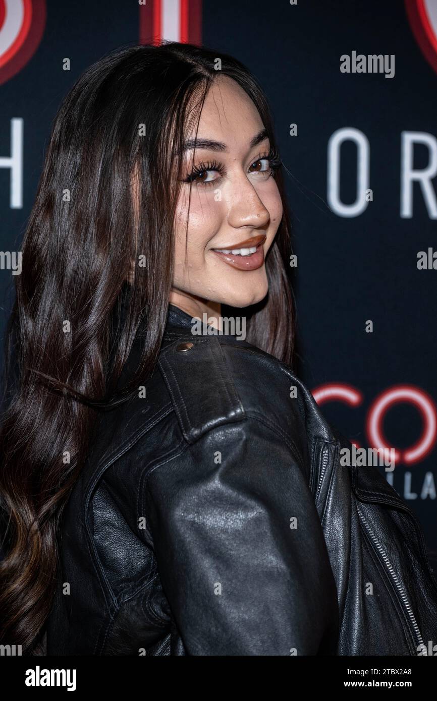 Los Angeles, USA. 08th Dec, 2023. Actress Brianna Carrillo attends Los Angeles cosplay movie ...