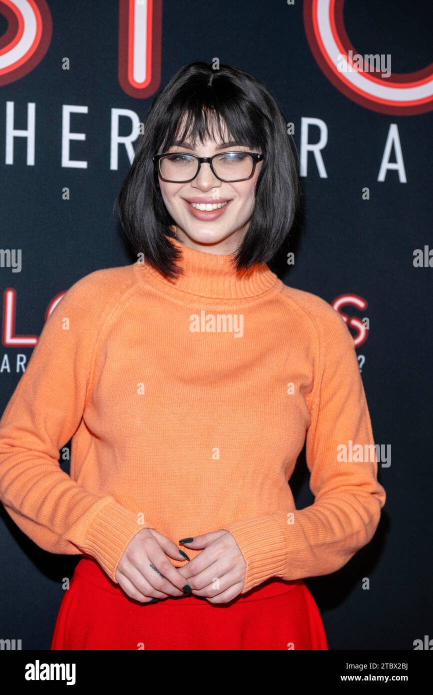 Los Angeles, USA. 08th Dec, 2023. Actress Madison DeCambra attends Los Angeles cosplay movie ...