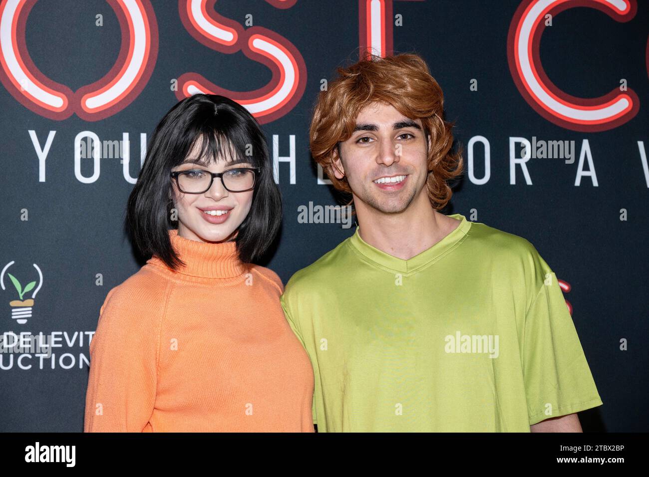 Los Angeles, USA. 08th Dec, 2023. Actress Madison DeCambra, Actor Mark ...