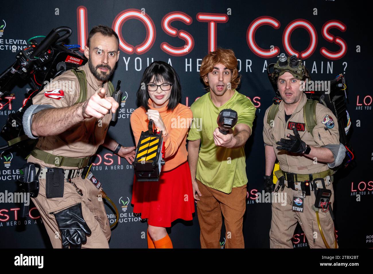 Los Angeles, USA. 08th Dec, 2023. Actress Madison DeCambra, Actor Mark ...