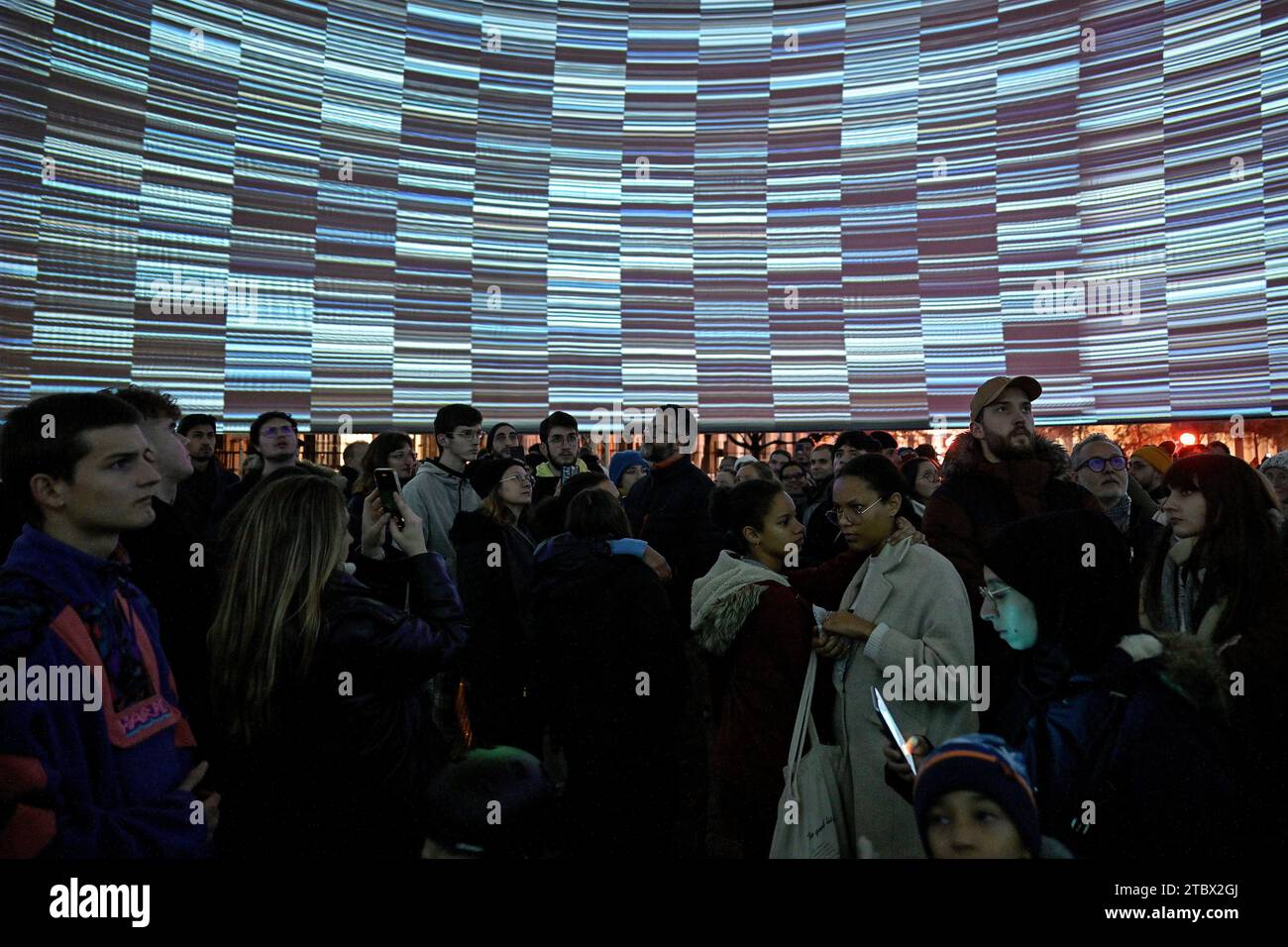 © PHOTOPQR/LE PROGRES/Maxime JEGAT - Lyon 08/12/2023 - Fête des ...