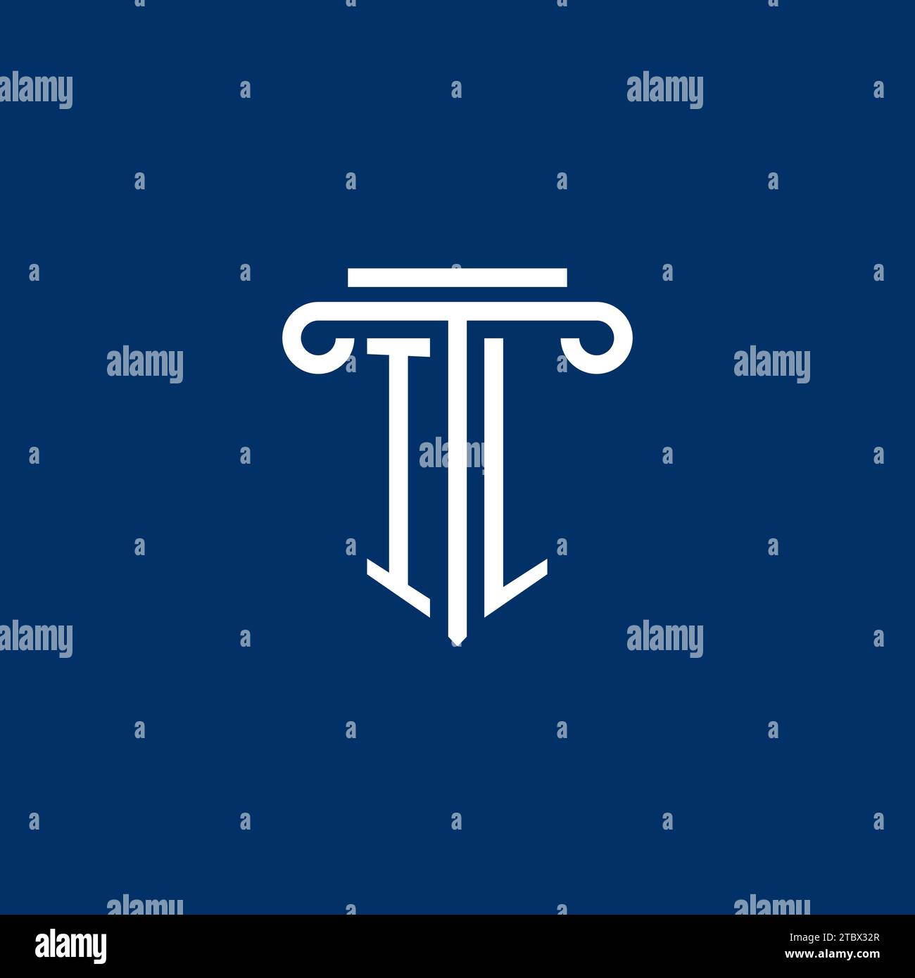 Letter il logo hi-res stock photography and images - Alamy