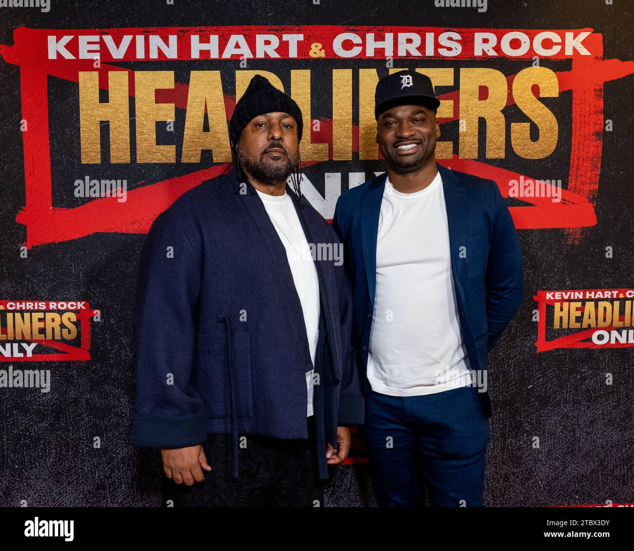 New York, USA. 08th Dec, 2023. (L-R) Rashidi Harper and Dwayne Brown ...