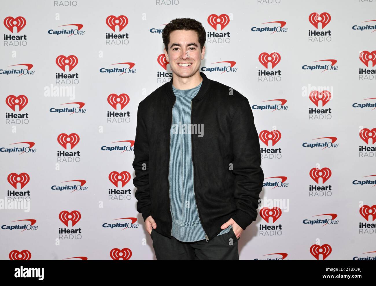 Eric Suerez arrives at the iHeartRadio Jingle Ball on Friday, Dec. 8 ...