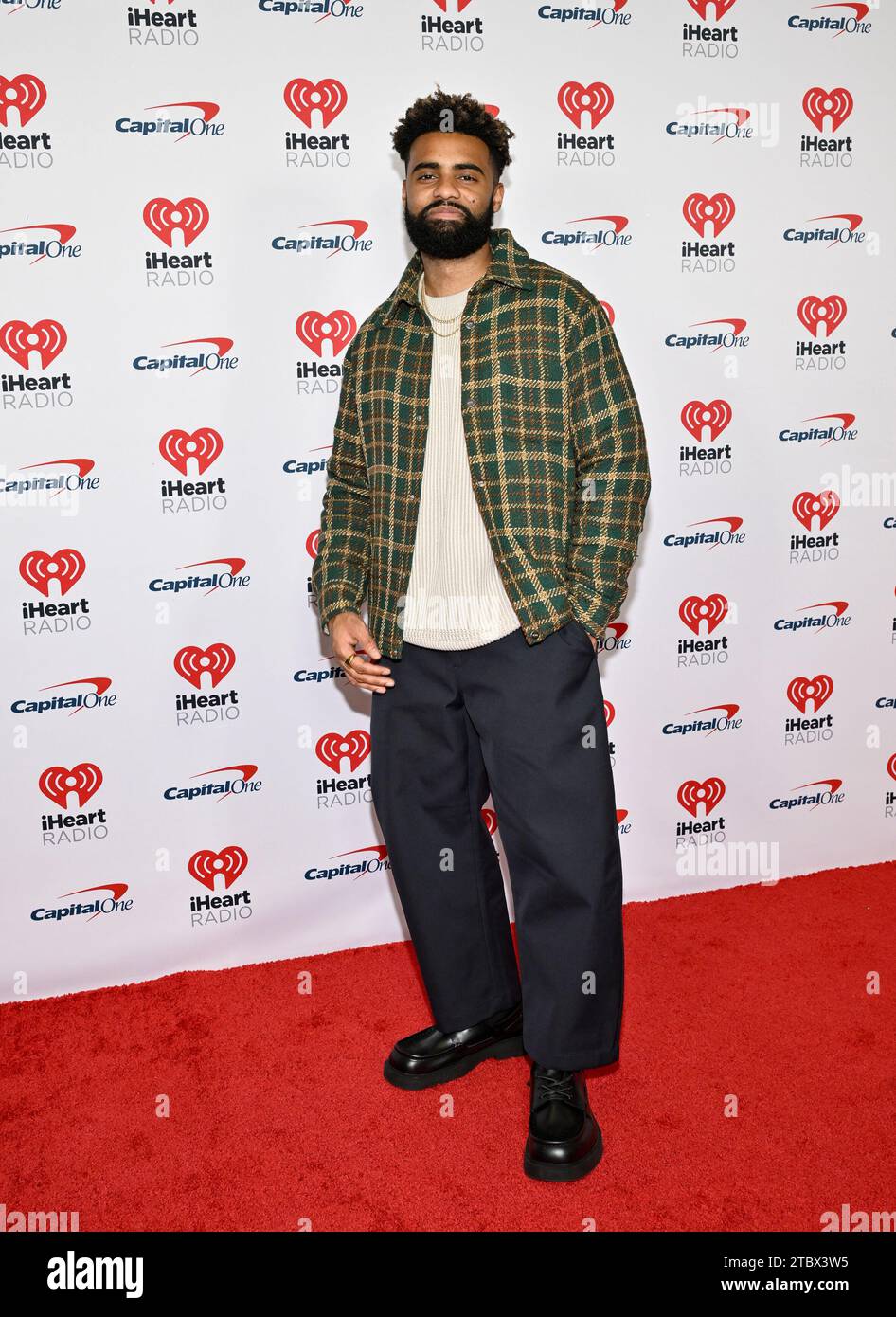 Paul Russell arrives at the iHeartRadio Jingle Ball on Friday, Dec. 8 ...