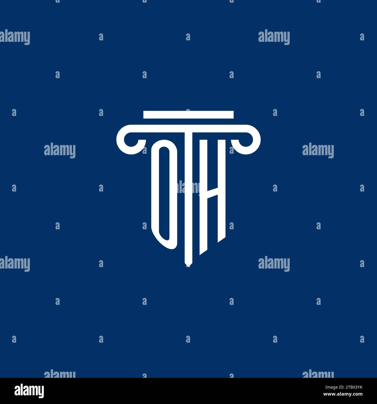 Oh initial Stock Vector Images - Alamy