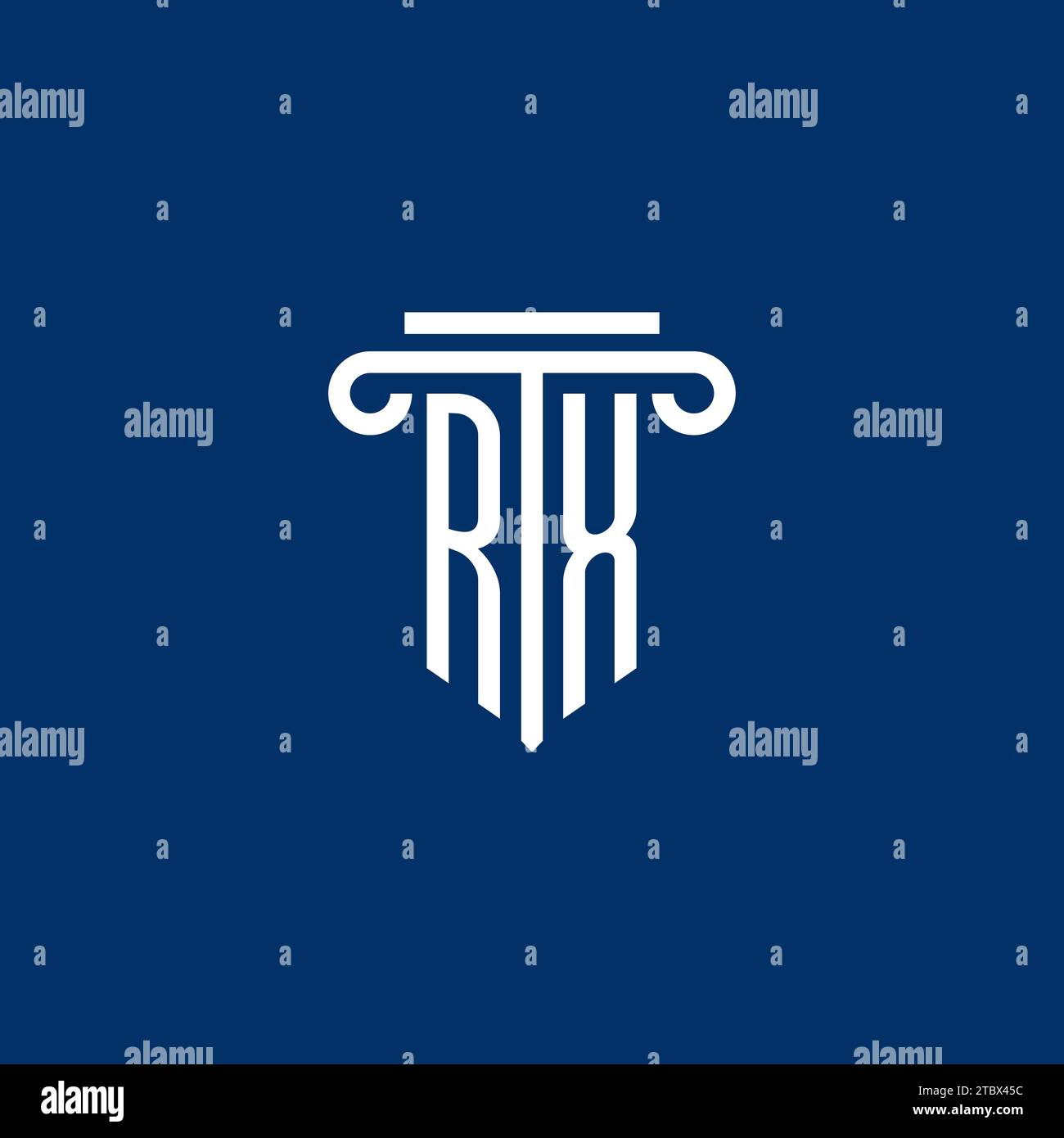 Rx initials hi-res stock photography and images - Alamy