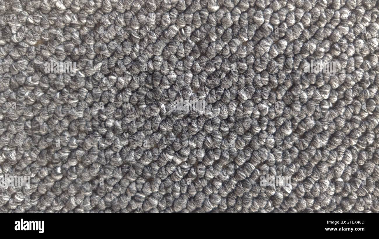 gray wrinkled carpet cotton fabric natural textile background Stock ...