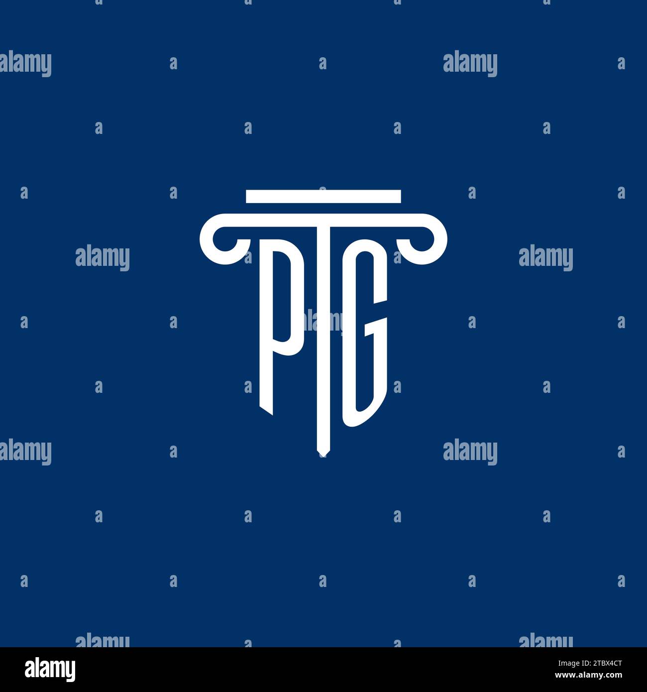 Initials pg Stock Vector Images - Alamy