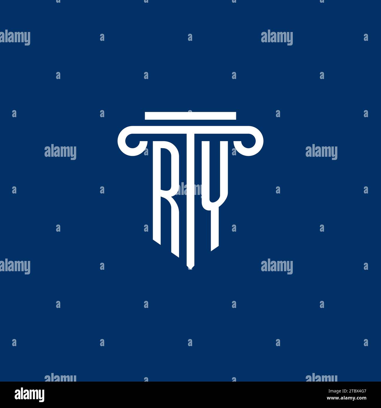 Initial ry Stock Vector Images - Alamy