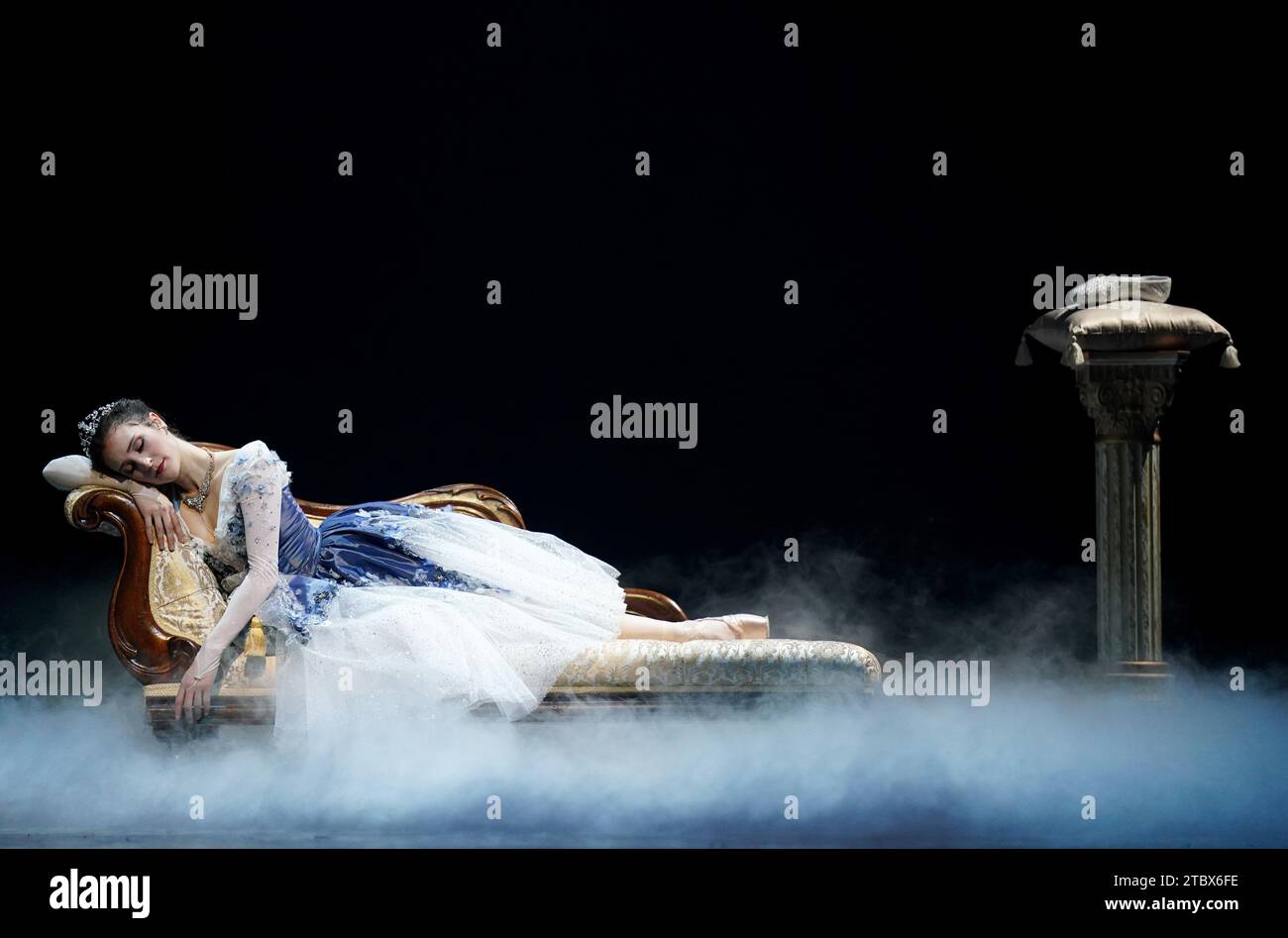 Principal dancer Jessica Fyfe on stage during the dress run for ...