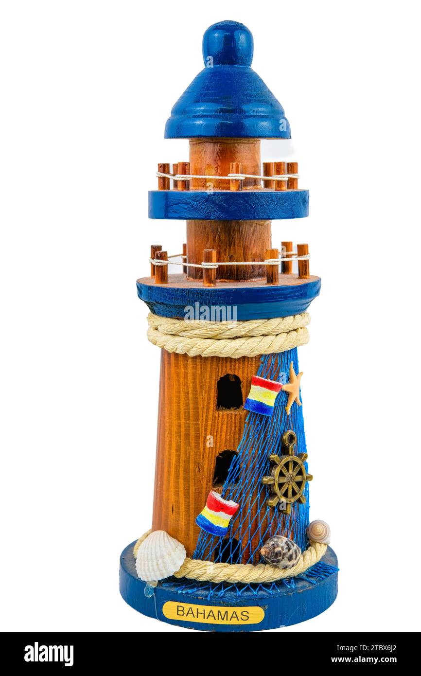 The souvenir object of a lighthouse Stock Photo - Alamy