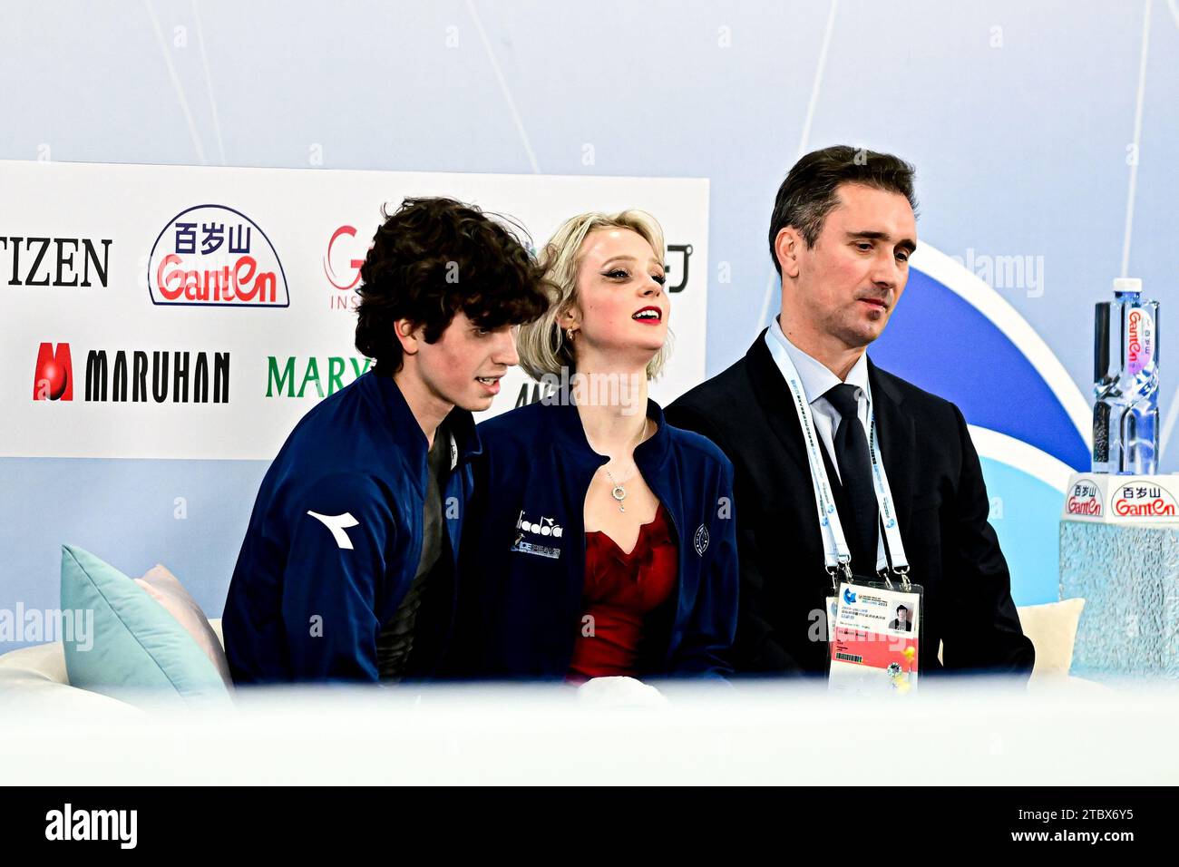 Beijing, China. 9th Dec 2023. Elizabeth TKACHENKO & Alexei KILIANOV ...