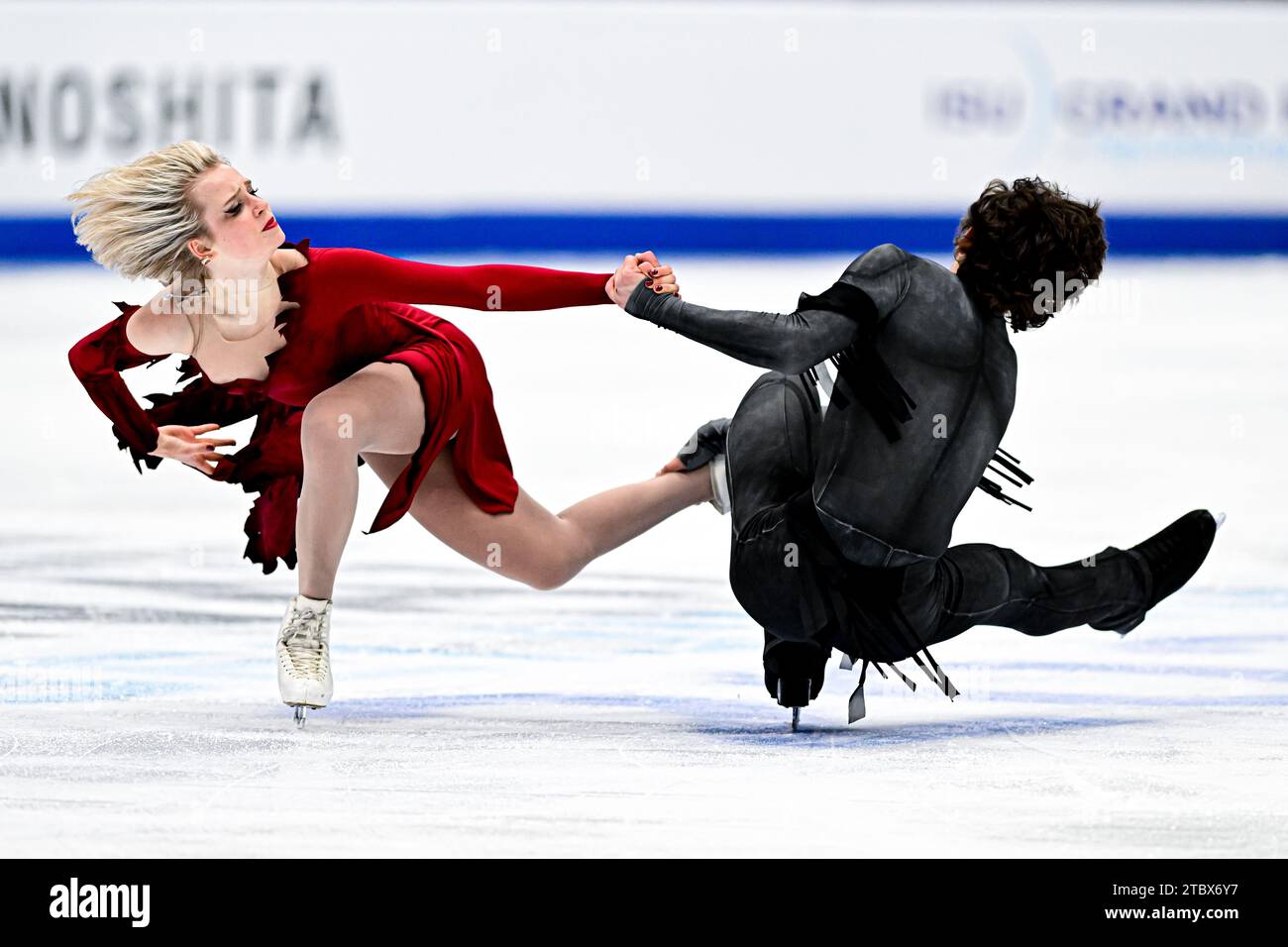 Beijing, China. 9th Dec 2023. Elizabeth TKACHENKO & Alexei KILIANOV ...