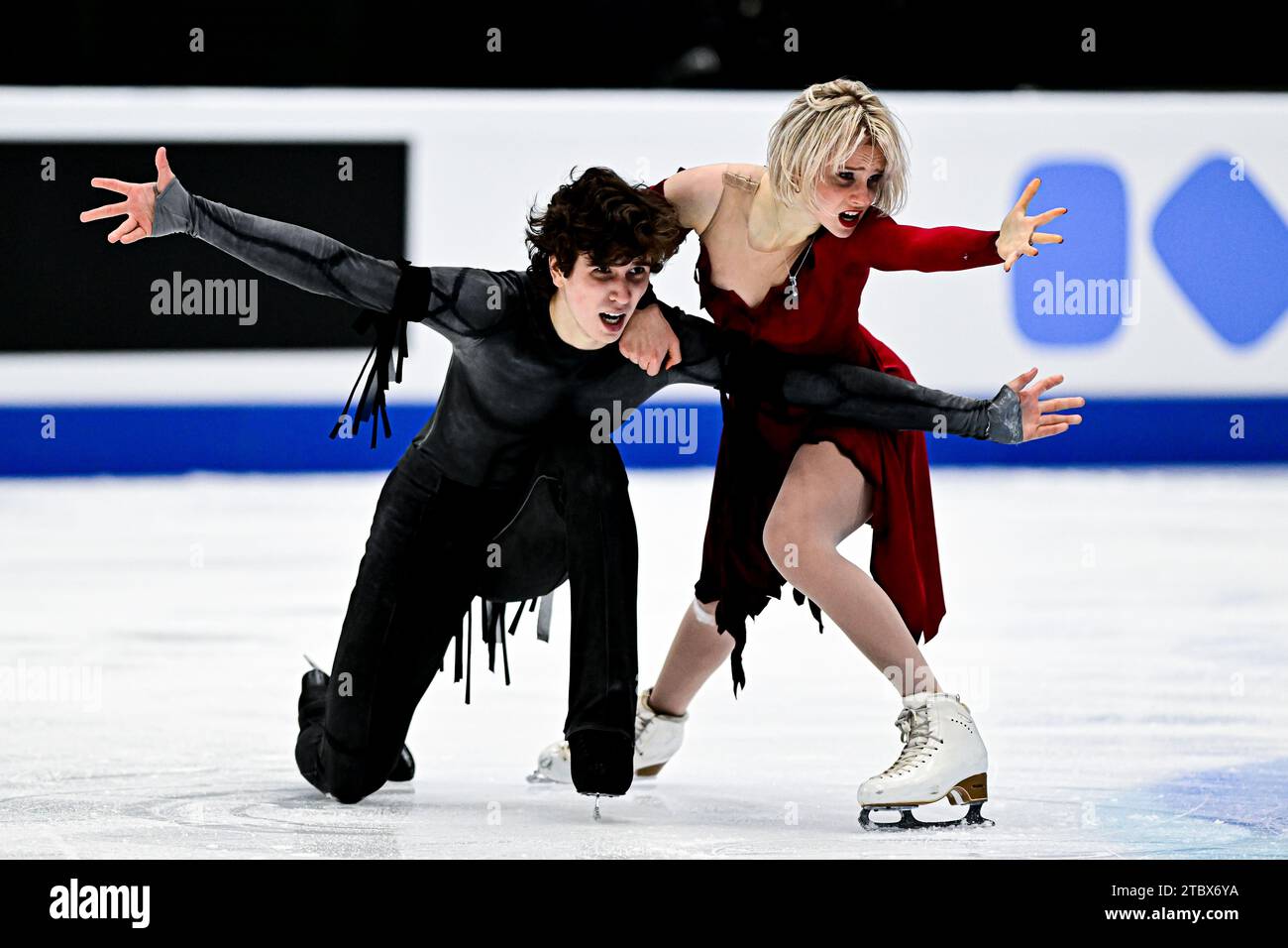 Beijing, China. 9th Dec 2023. Elizabeth TKACHENKO & Alexei KILIANOV ...