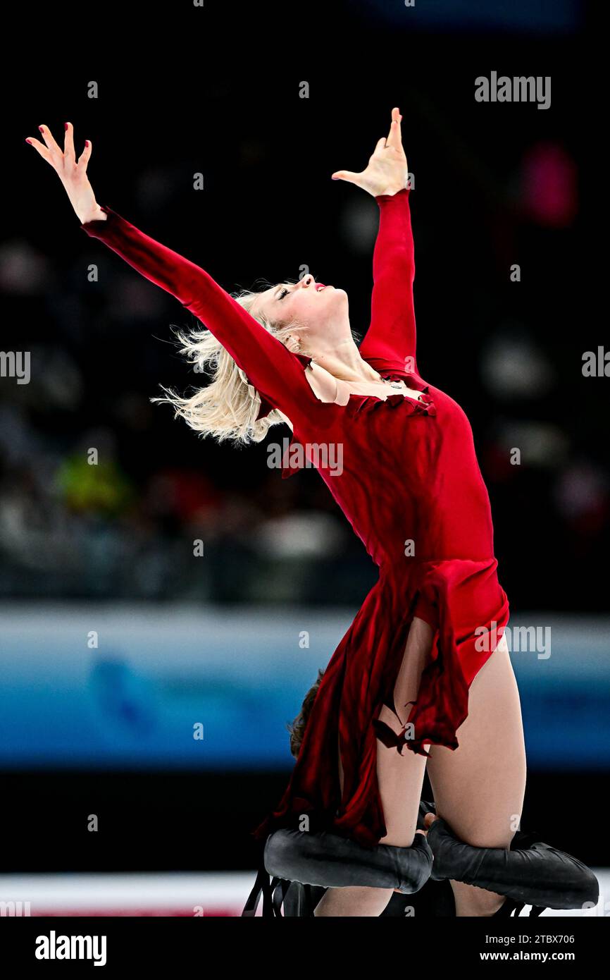 Beijing, China. 9th Dec 2023. Elizabeth TKACHENKO & Alexei KILIANOV ...