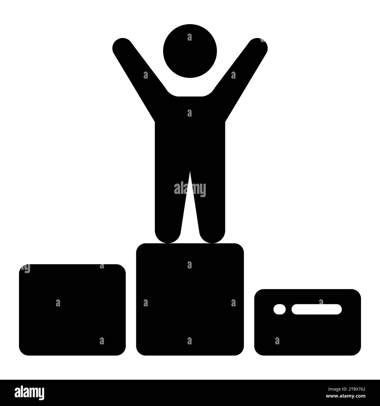 first position vector glyph icon, school and education icon Stock ...