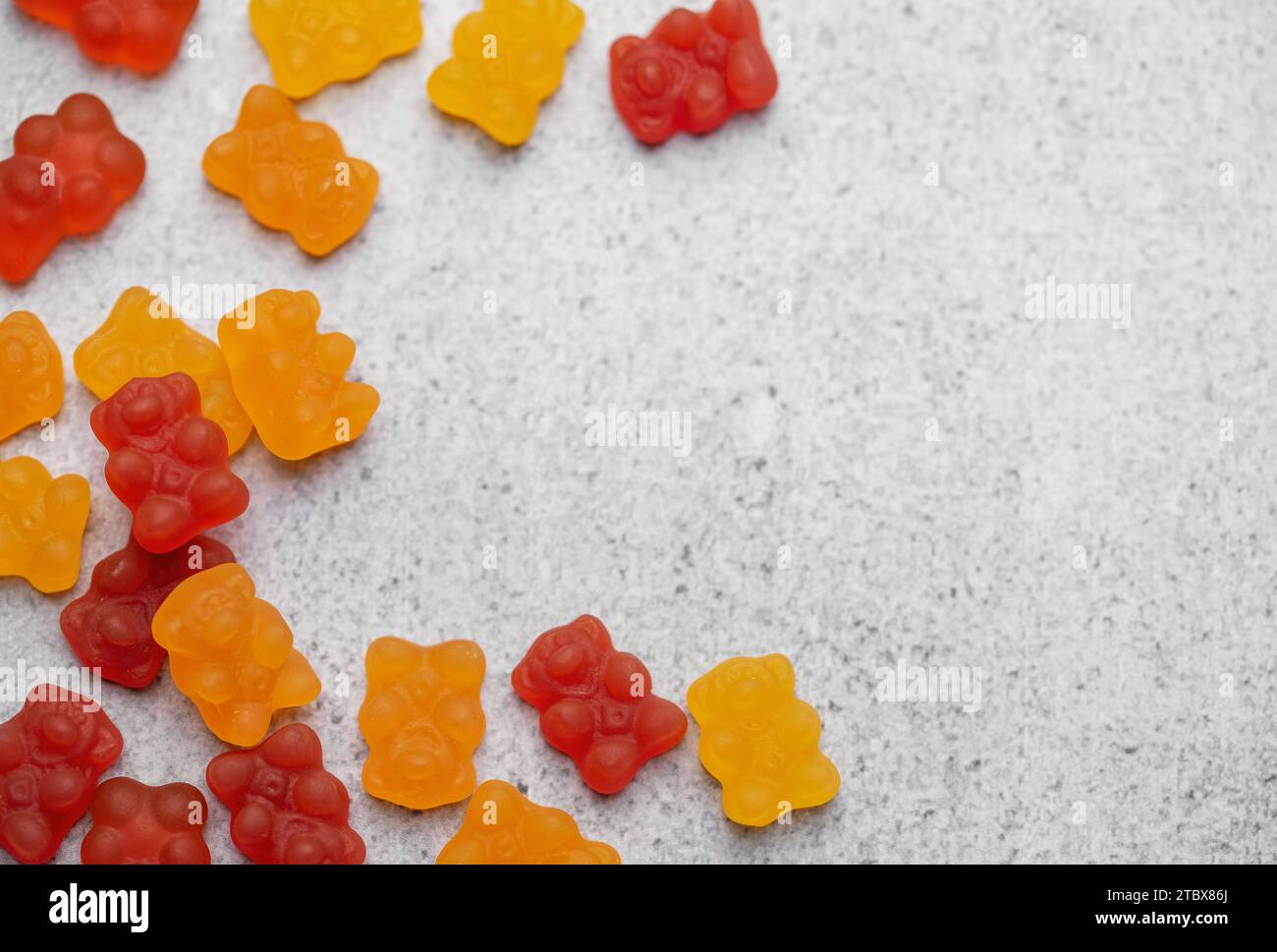Chewable gummy bears vitamins and supplements Stock Photo - Alamy