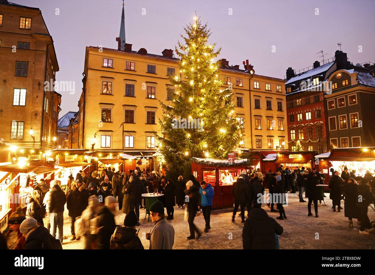 Daily life, Stockholm, Sweden, during Friday evening. In the picture ...