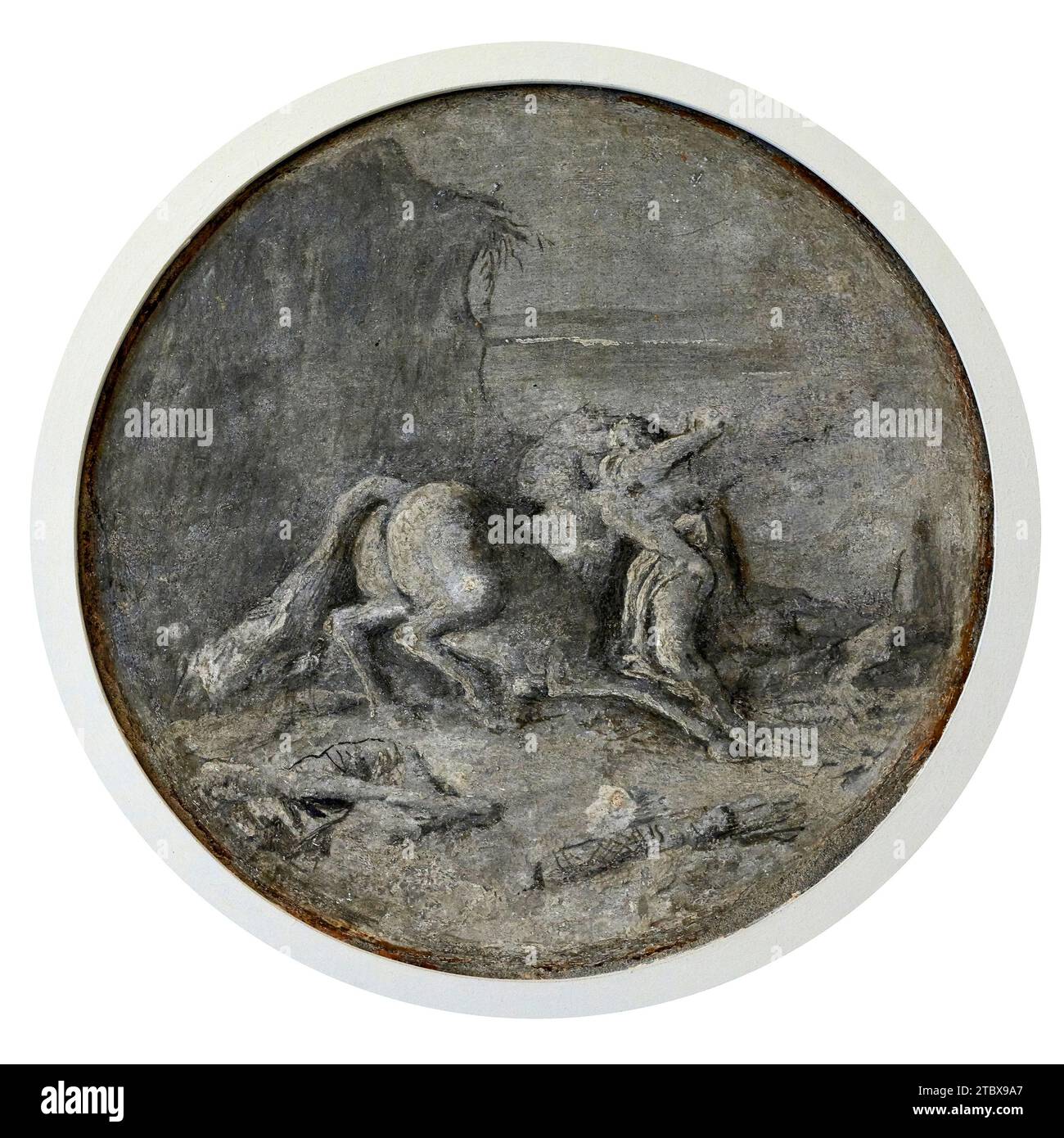 Centauro e satiressa - affresco - Giandomenico Tiepolo - XVIII secolo ...