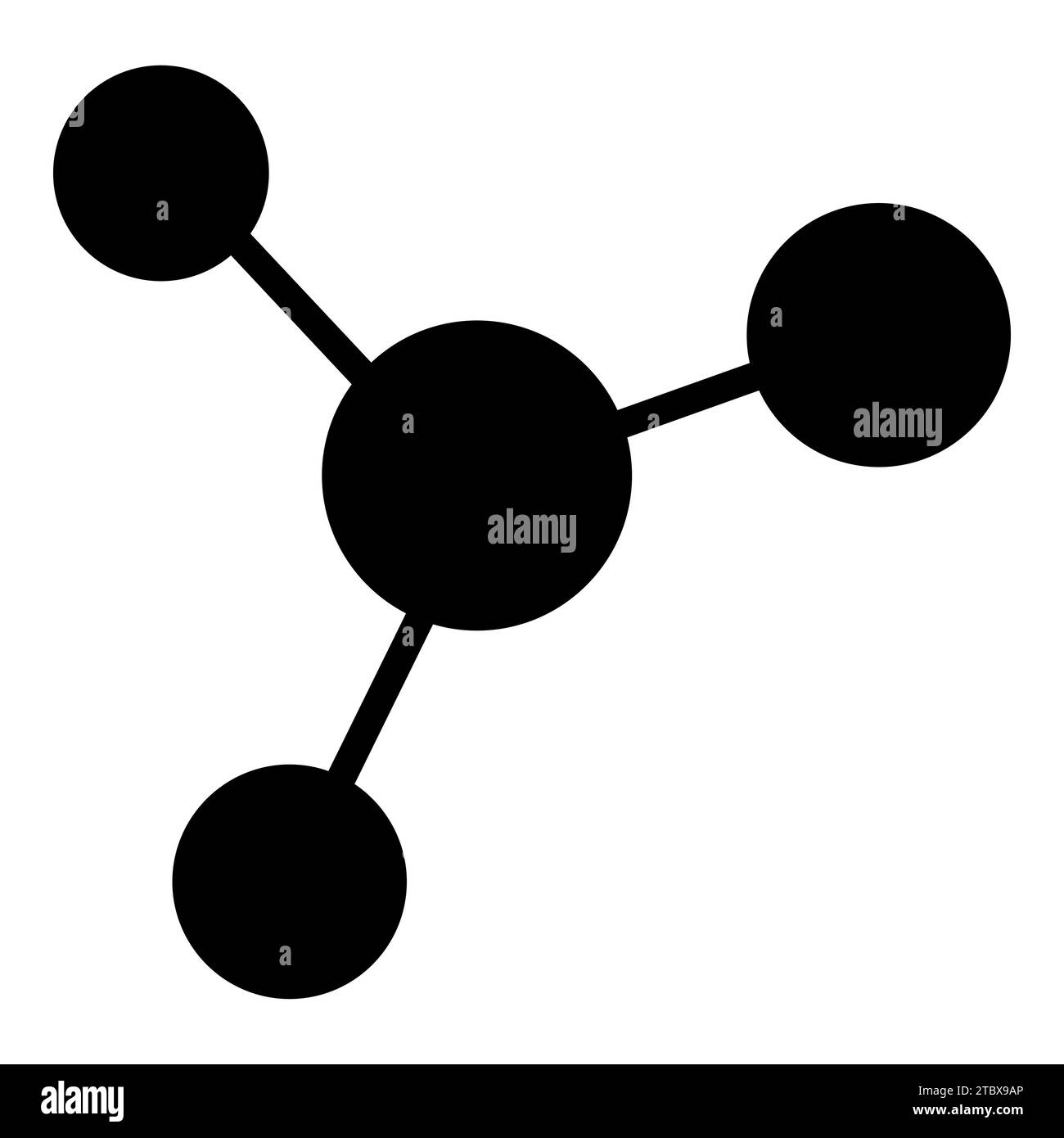 molecules vector icon, school and education icon Stock Vector Image ...