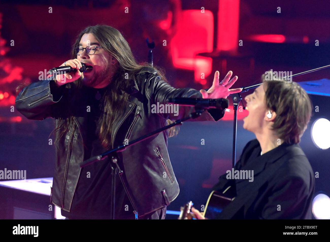 Egon Herrnleben mit den Giant Rooks im Finale der 13. Staffel der ...