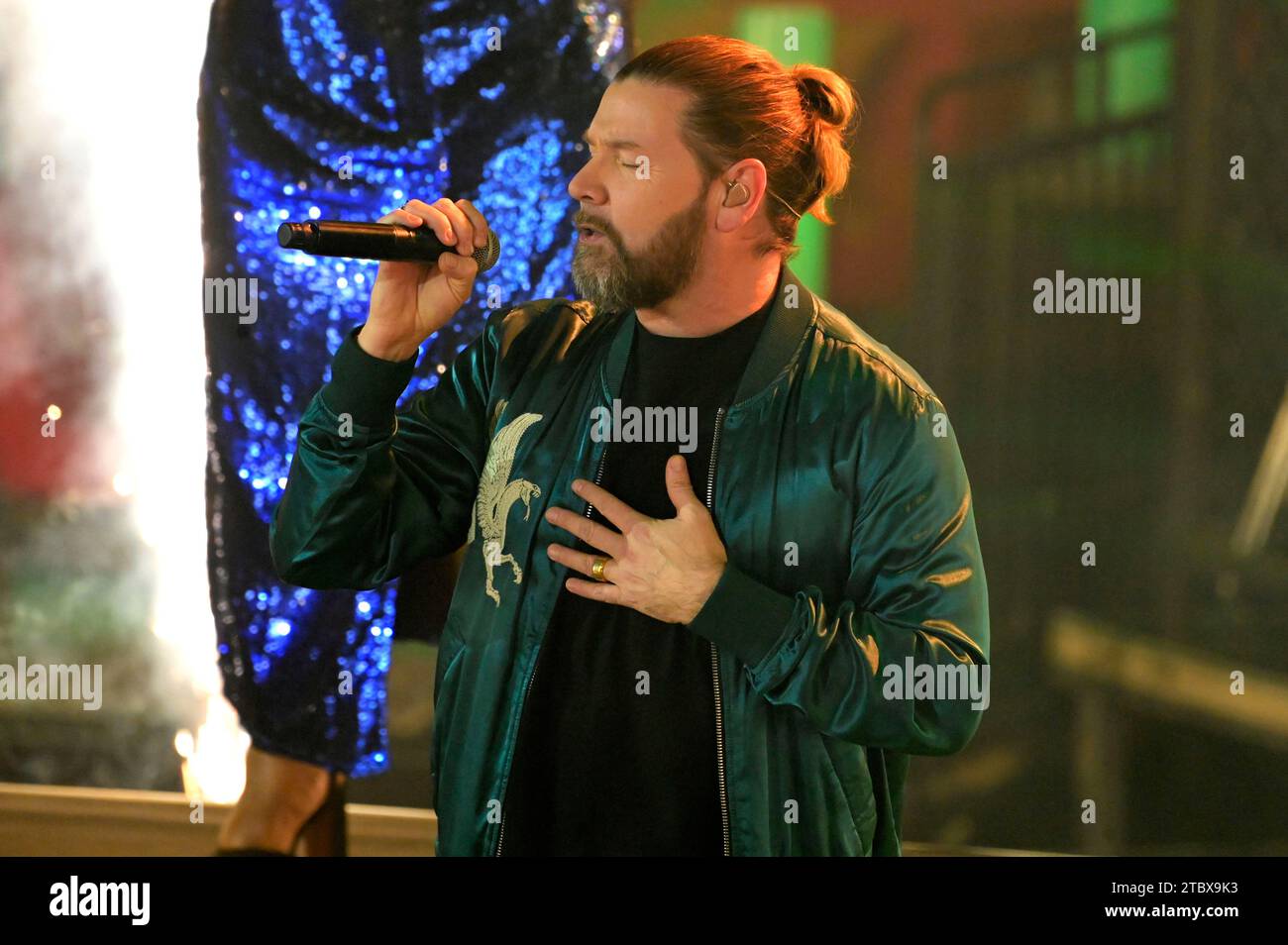 Rea Garvey im Finale der 13. Staffel der Castingshow 'The Voice of ...