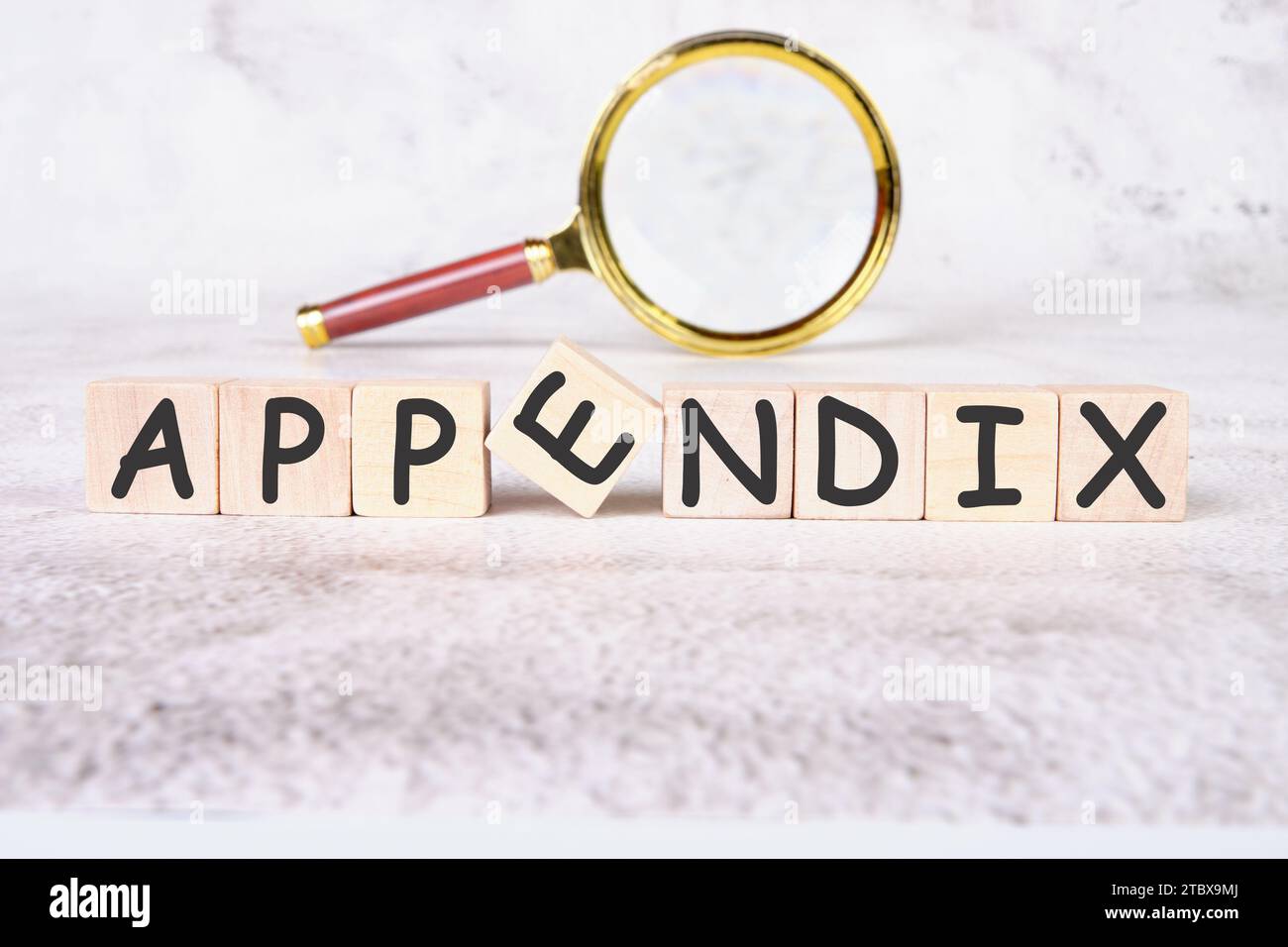 Appendix book hi-res stock photography and images - Alamy