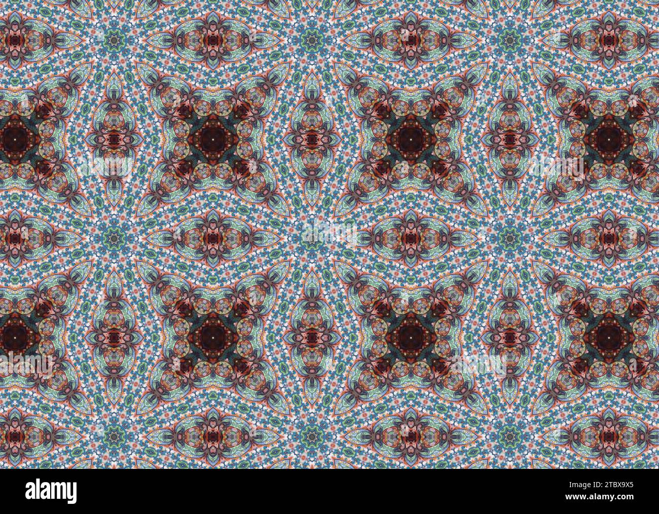 This stock photo features a white background with a vibrant pattern of ...