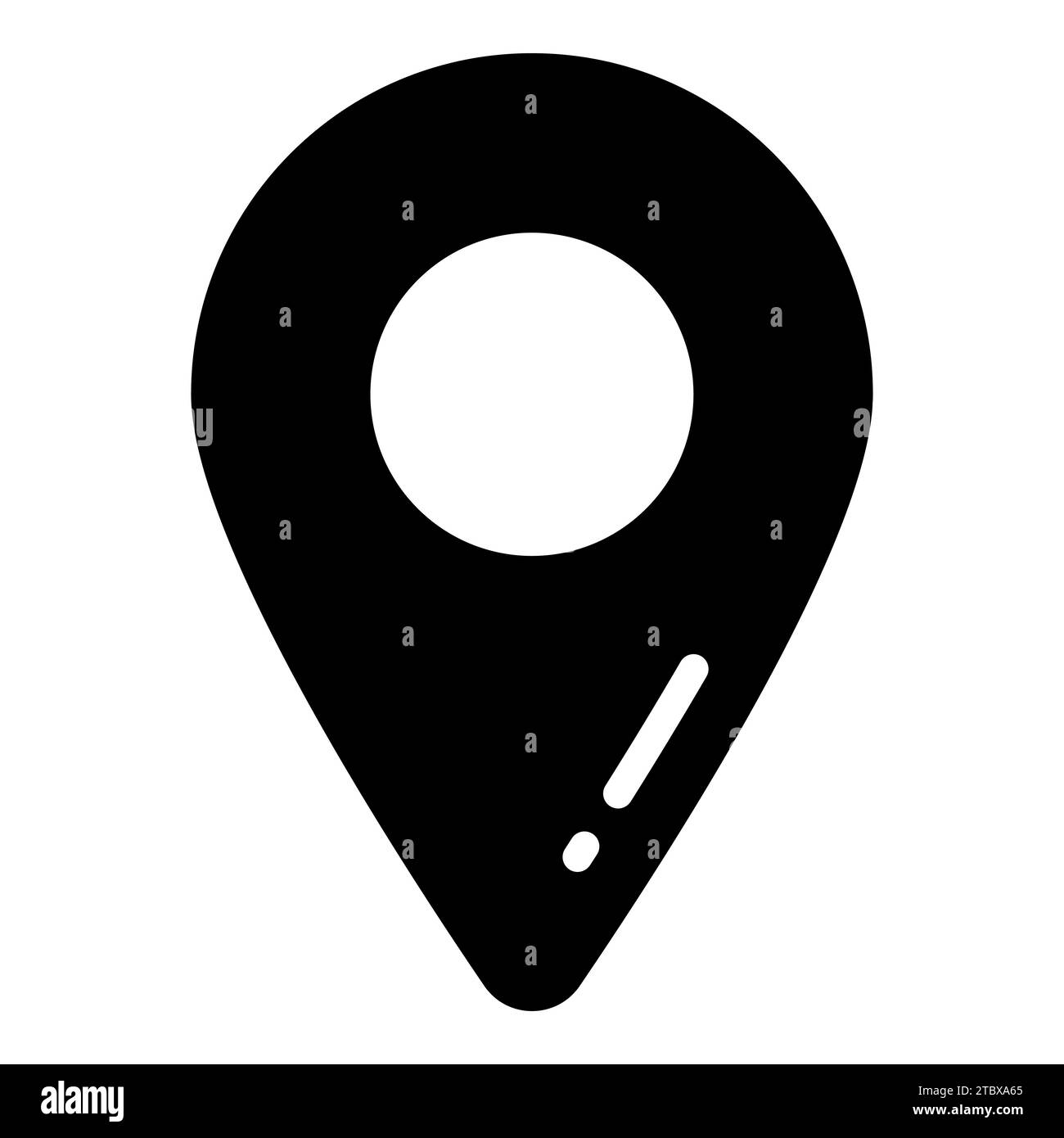 location vector icon, school and education icon Stock Vector Image ...