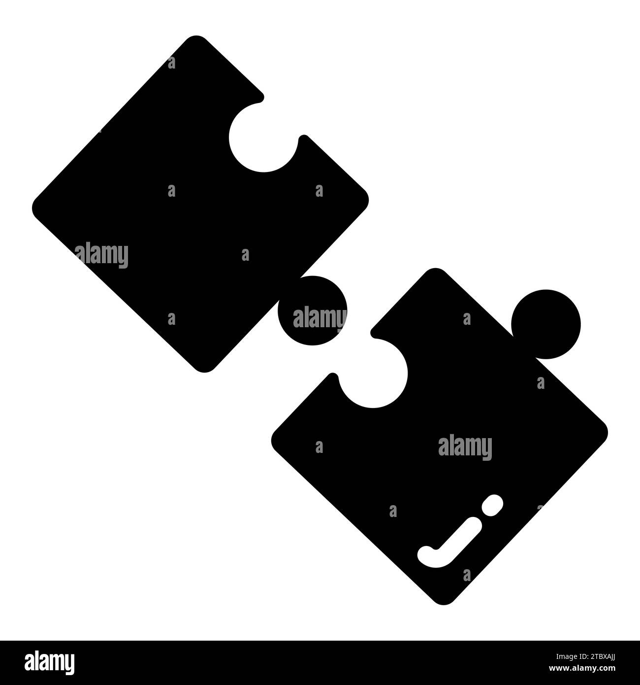 Jigsaw back Stock Vector Images - Alamy